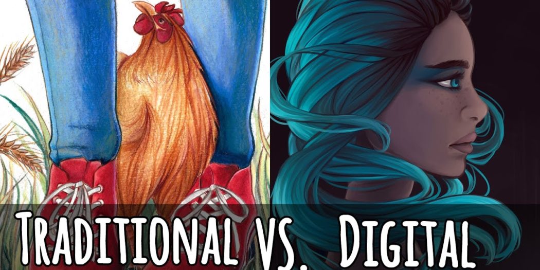 Digital Paintings vs. Traditional Paintings - Comeau Computing